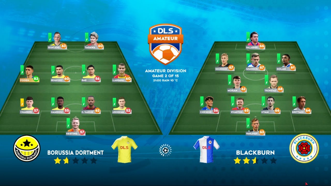 "🔥 Epic DLS Match: Borussia Dortmund vs Blackburn | Dream League Soccer ...