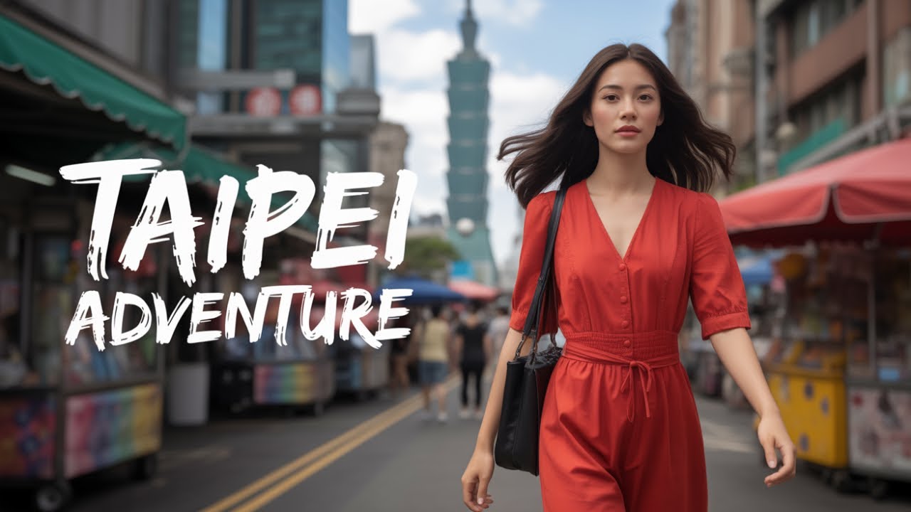 TAIPEI, Taiwan (4K City Tour) - Aerial, Drone, Walking, Day/Night 4K ...