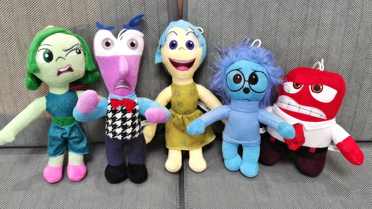 Inside Out 2 Plush Unboxing - Joy, Sadness, Anger, Fear, Envy - YouTube