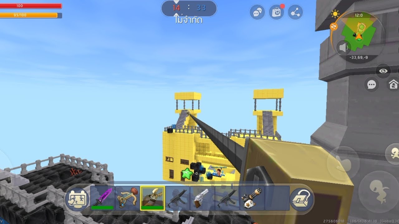 Es game Mini World mobile game ep.89 Daimond VS Gold - YouTube