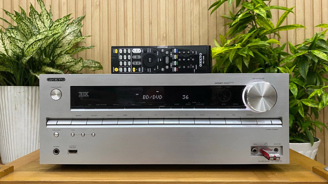 Đã bán- Onkyo TX-NR616 Internet HDMI 4K,Optical,USB lossless,Pre out ...