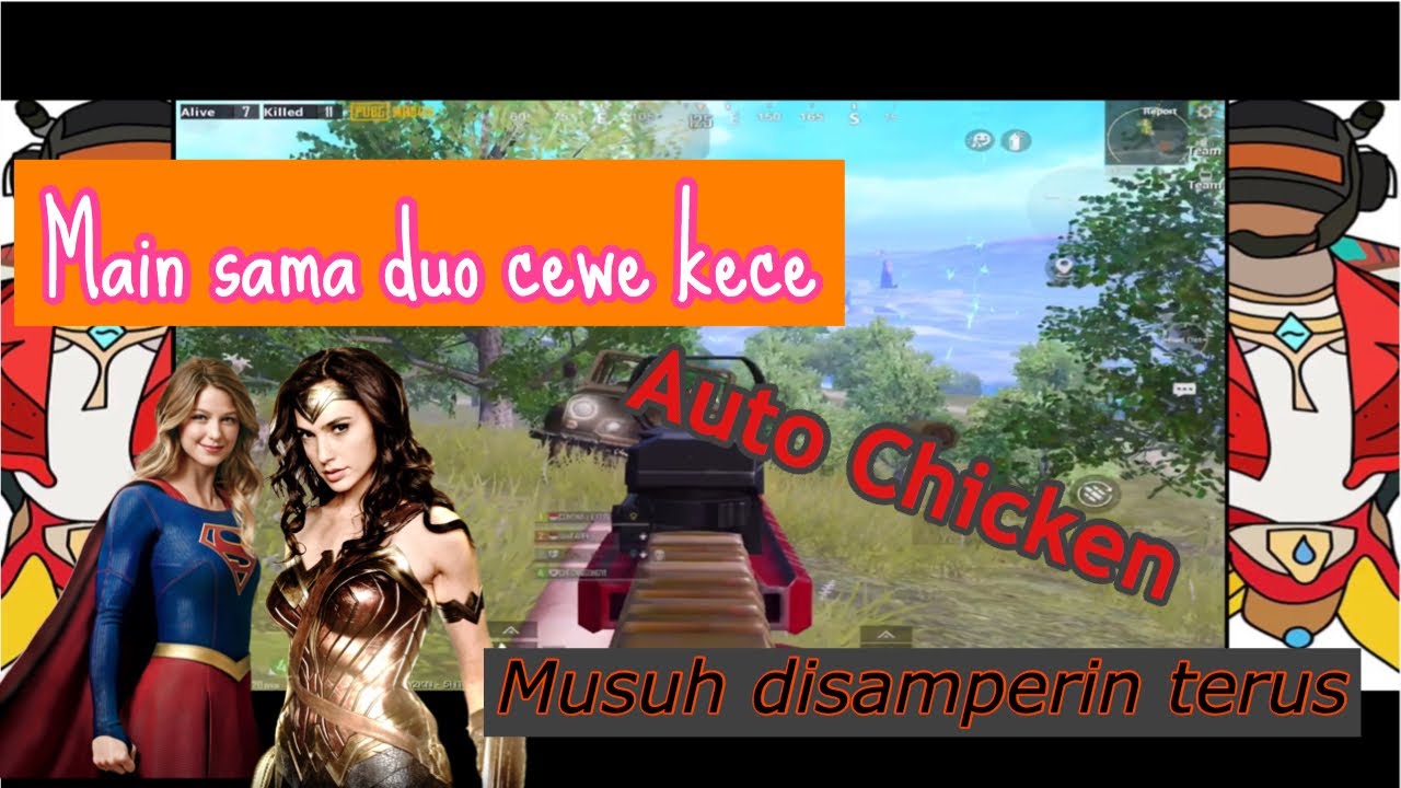 SQUAD CEWE PALING TOP GOKIL | PUBG MOBILE - YouTube