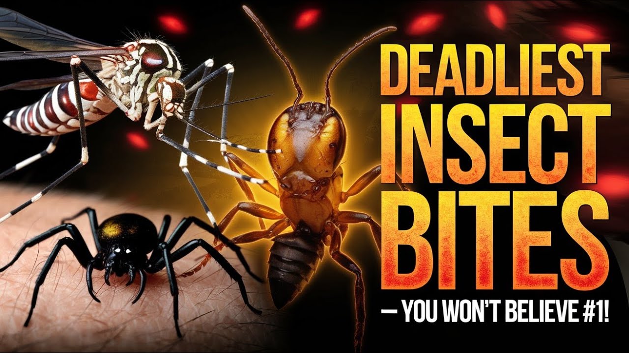 Every DEADLIEST Insect Bite Explained in 23 Minutes - YouTube