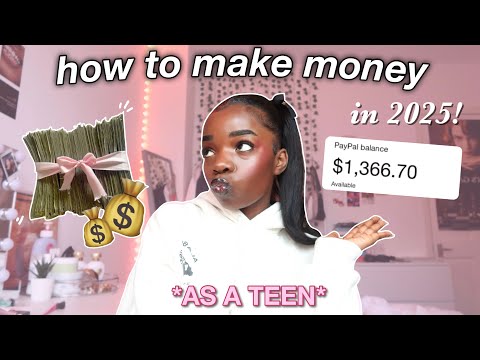 how to make money as a TEENAGER 2025! ♡ age 13,14,15,16 | ways to make money as a teen