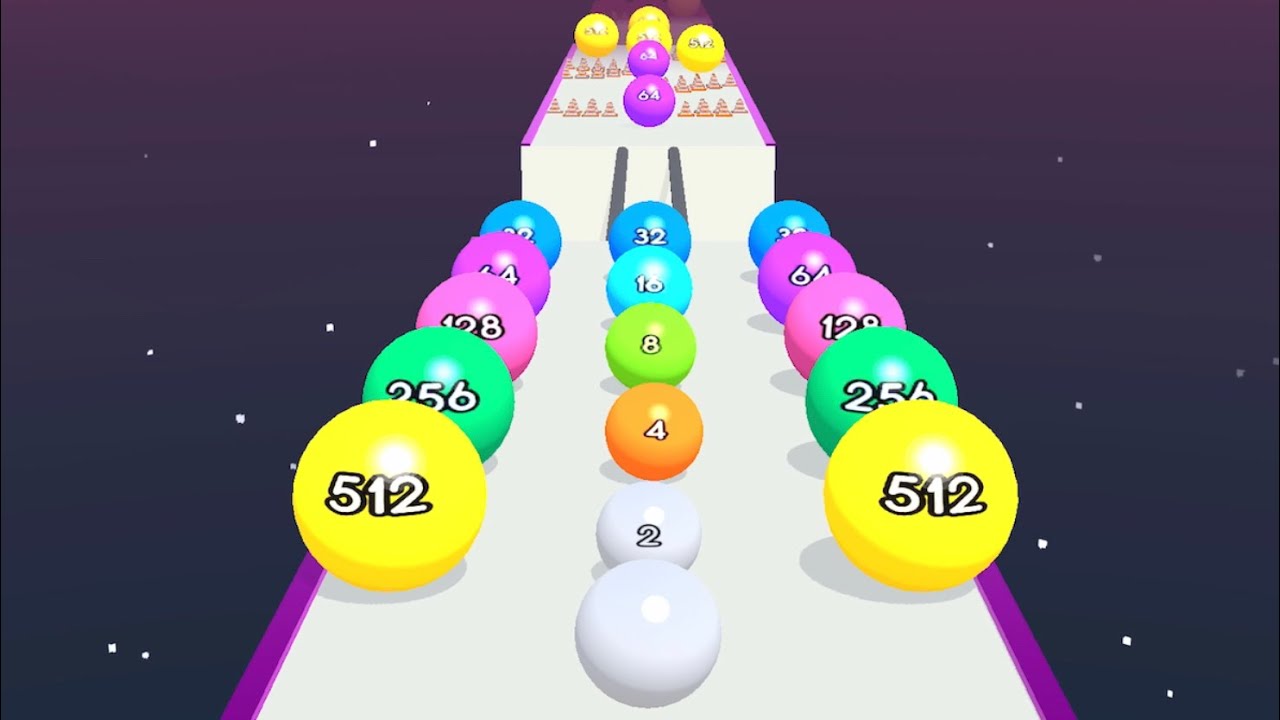 2048 Speed Ball Run 💸🎱🔥MAX LEVELS!! All Levels Gameplay Walkthrough ...