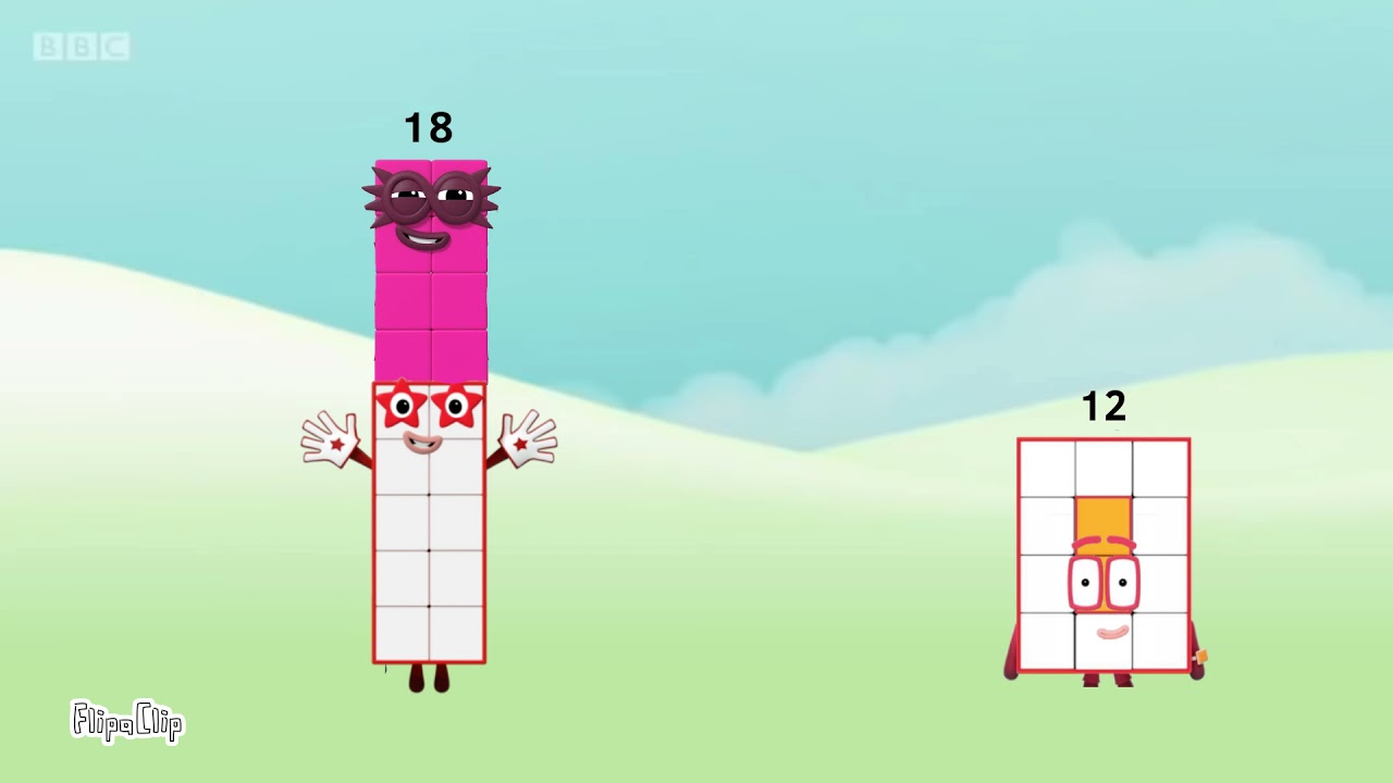 Numberblocks 18 Figured Out - YouTube