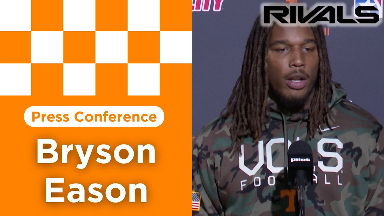 Tennessee football DL Bryson Eason talks Vanderbilt game - YouTube