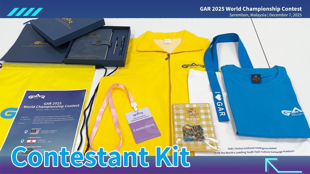 GAR 2025 Contestant Kit | Official Real-shot Preview 🎁 - YouTube