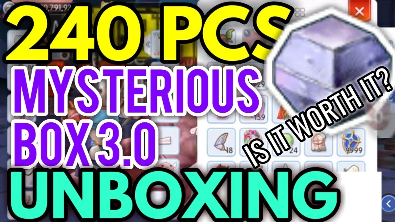 Opening 240 pcs of mystery box 3.0 (is it worth it?) - YouTube