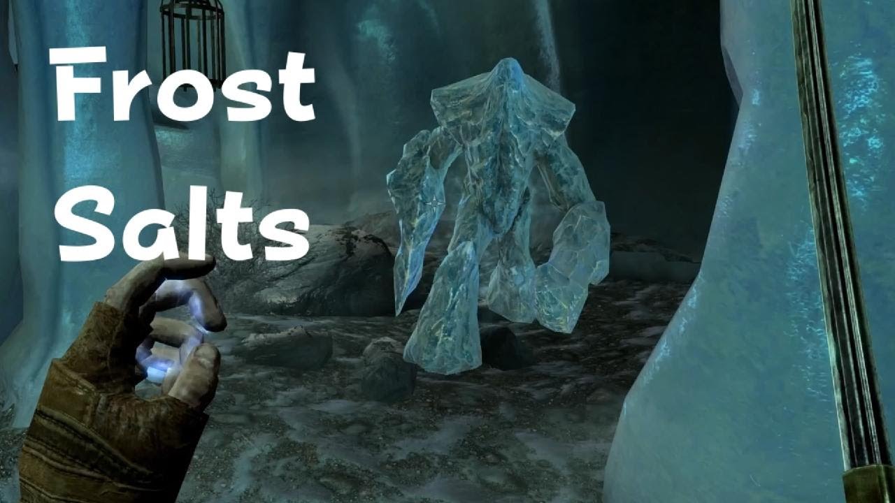 SKYRIM - FROST SALTS Locations - YouTube