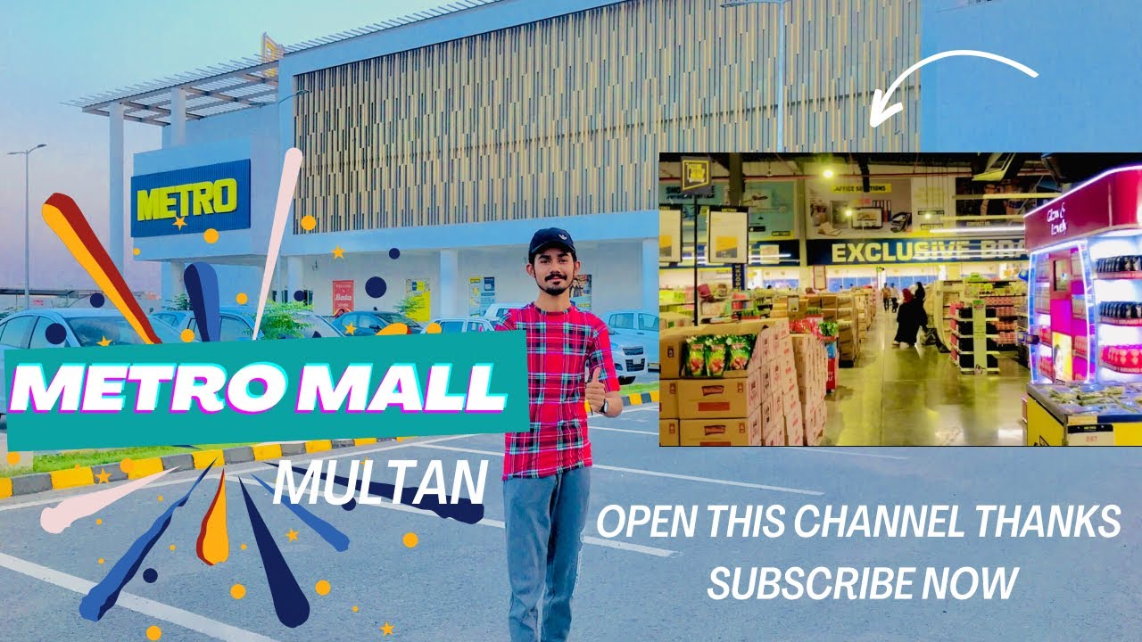Metro Mall Multan 🤩🎉|| Multan Metro Road || Gulgusht Multan 🤩🎉 ...