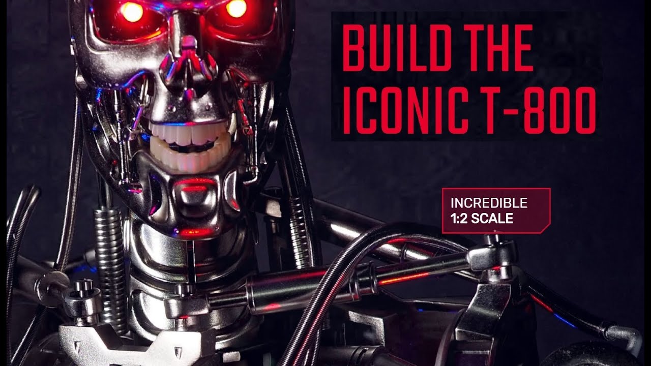 Build The T-800 Terminator Issues 1 - 4 💀 - YouTube