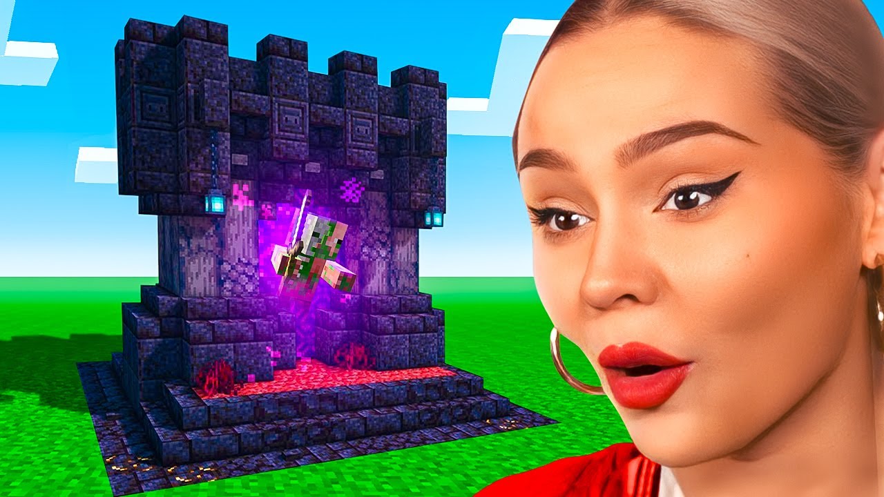 Making The Coolest Portal Rooms In Minecraft SMP - YouTube