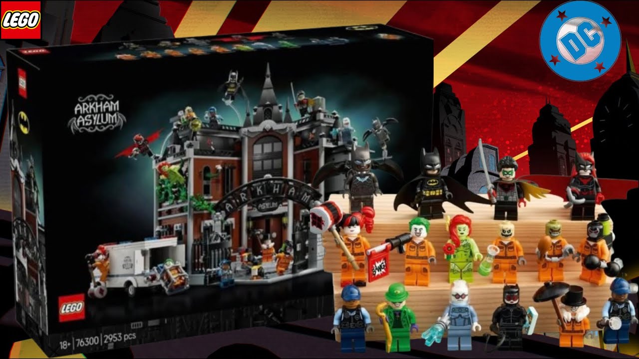 NEW LEGO DC 2025 Arkham Asylum pictures LEAKED - YouTube