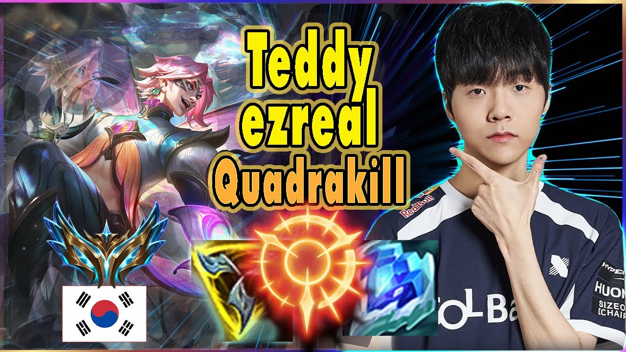DRX Teddy Stream Best Ezreal LCK Lucian aphelios Jhin adc - YouTube