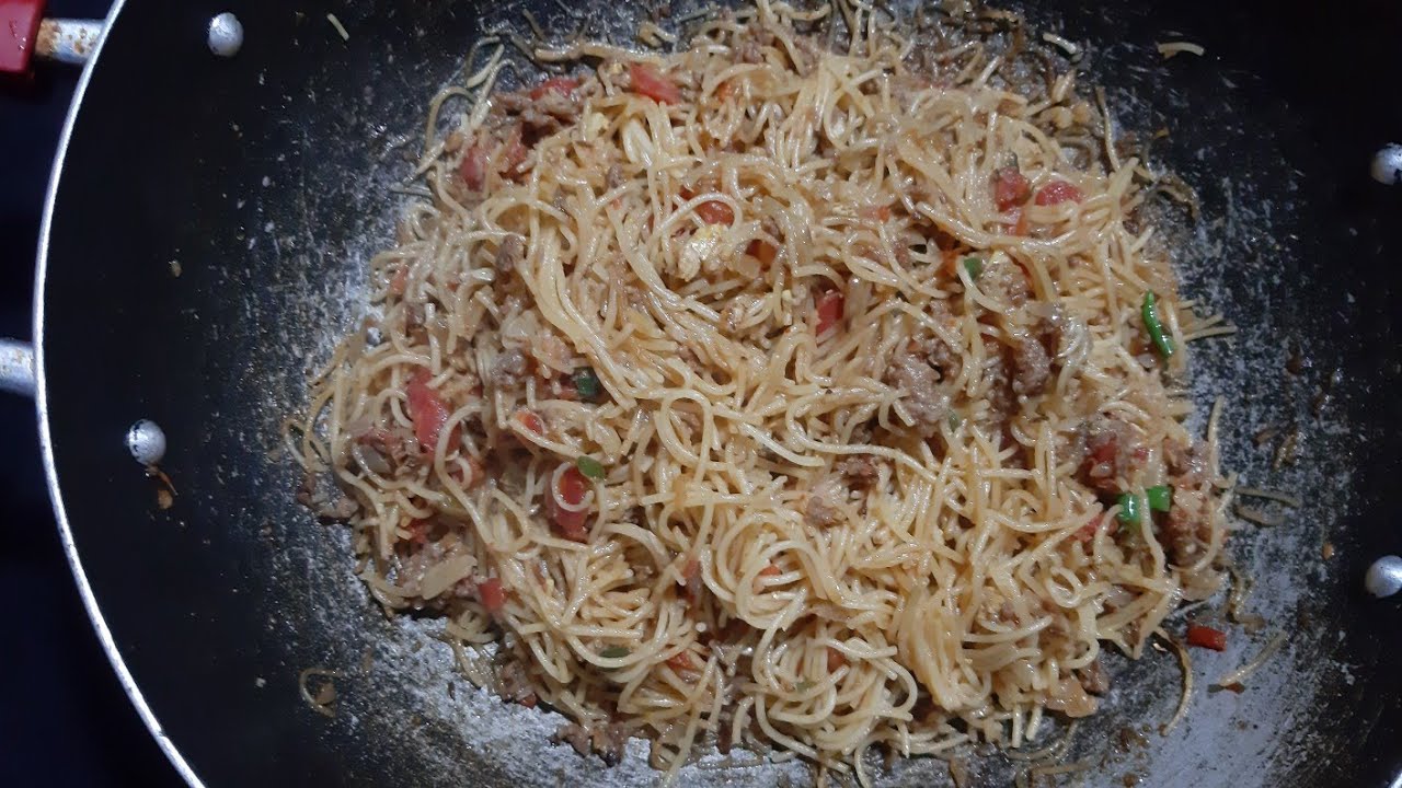 Saviya & keema mix recipe||tasty dish||bacha food - YouTube