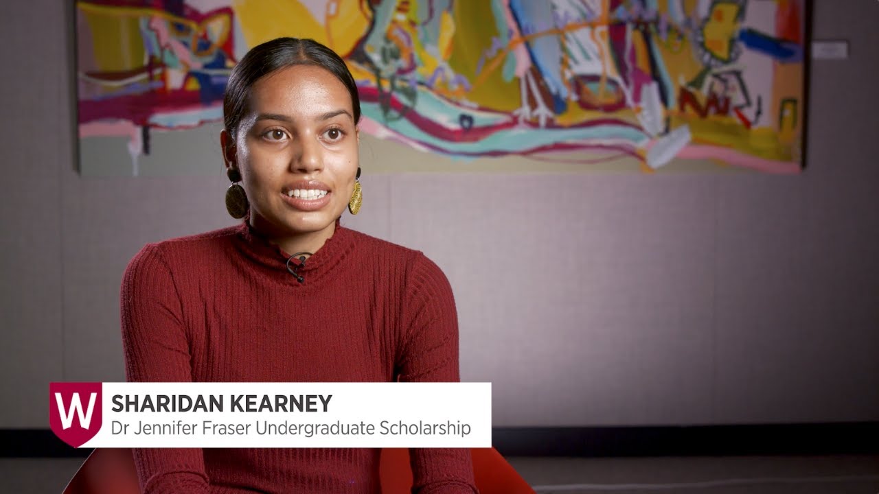 Scholarship Recipient Testimonials - Sharidan Kearney - YouTube