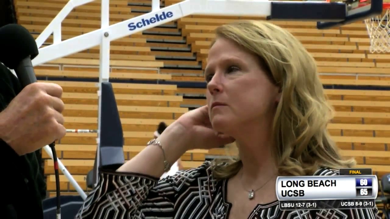 WBB: Coach Bonnie Henrickson (UCSB) Post-Game vs. LBSU - YouTube