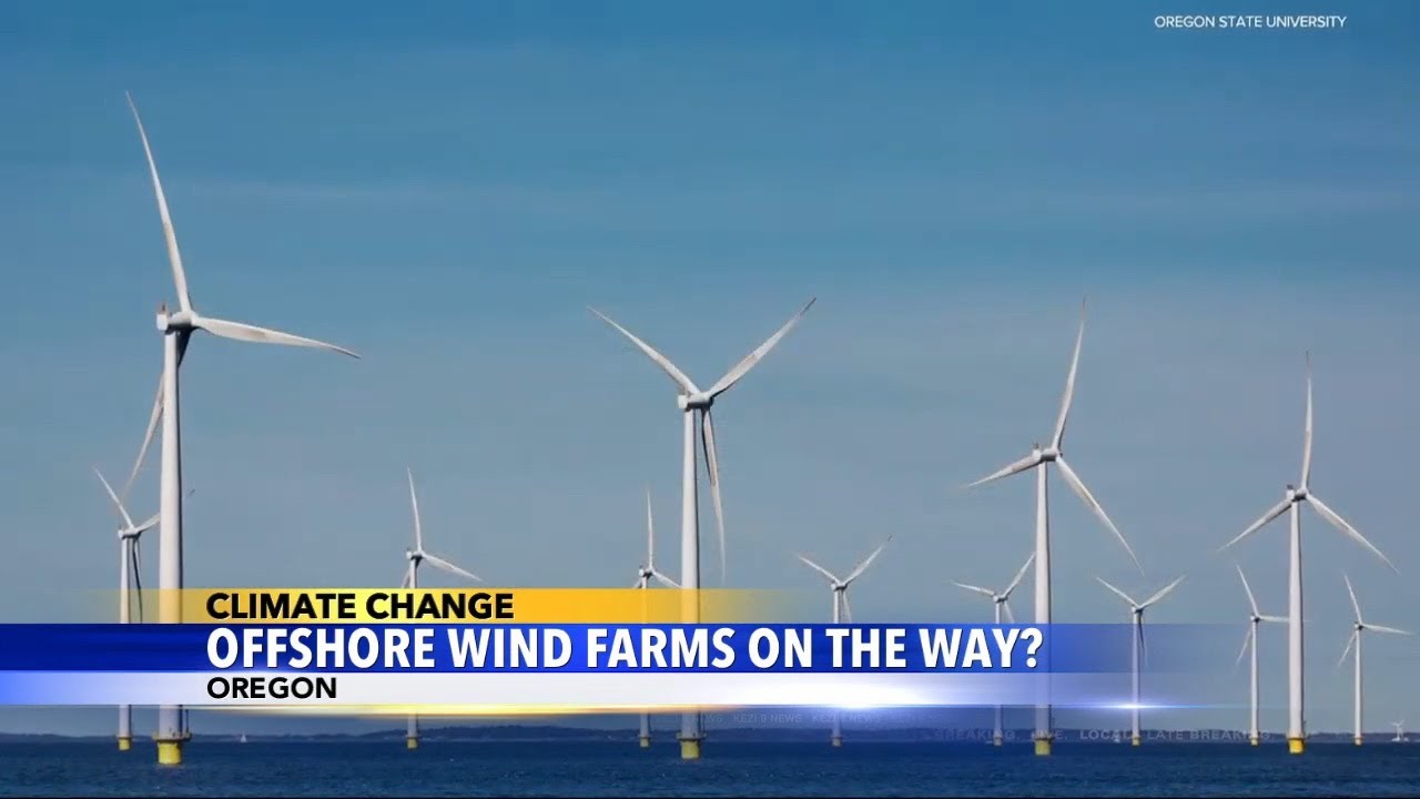 Offshore wind farms on the way to Oregon? - YouTube
