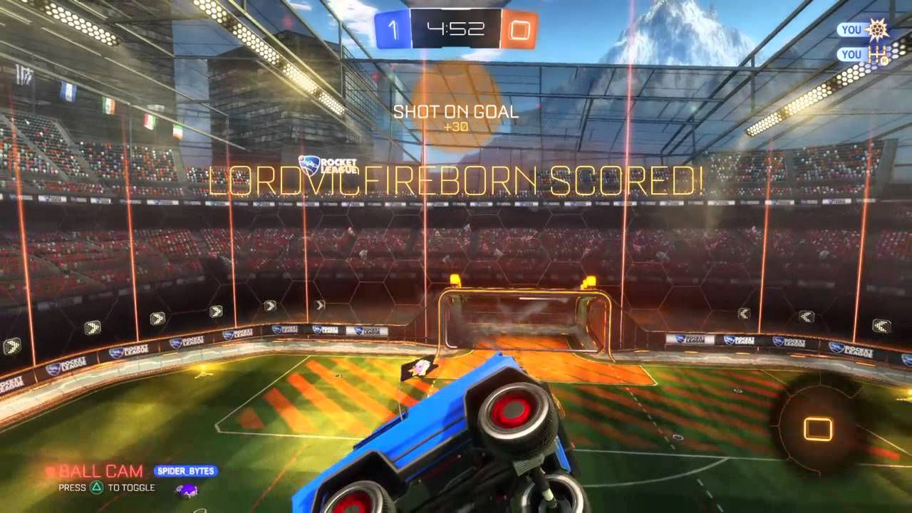 Rocket League teamwork!! - YouTube