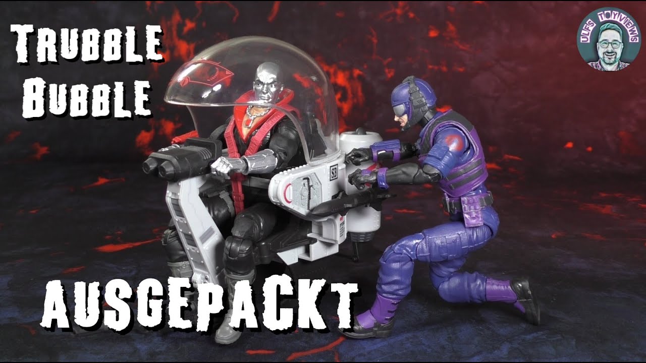 Ausgepackt - Trubble Bubble Cobra Flight Pod G.I. Joe Classified Series - Unboxing Deutsch ...