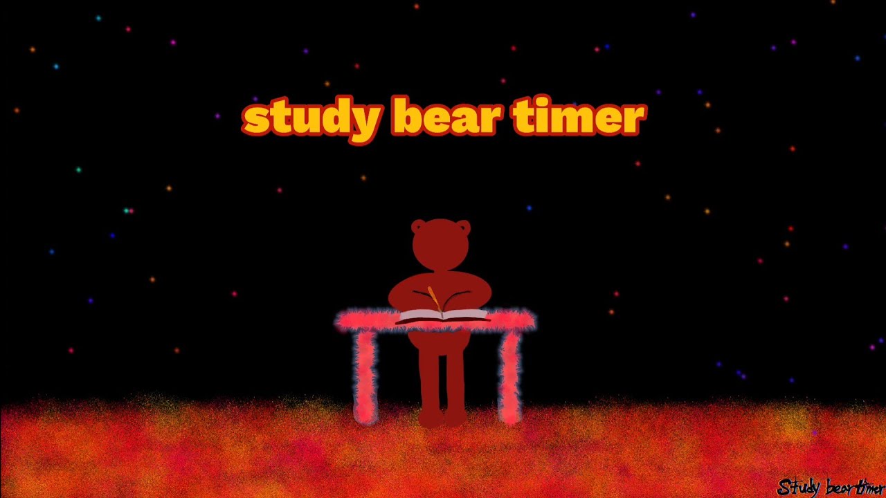 study bear timer #41 - YouTube