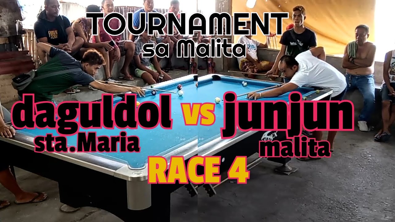 daguldol Sta.Maria🆚Junjun MALITA (7-10) PARTIDA 🎱 OCTOBER 24,2022 🎱 ...