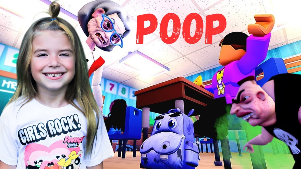 Roblox Don't Poop Yourself At School Obby Roblox - YouTube