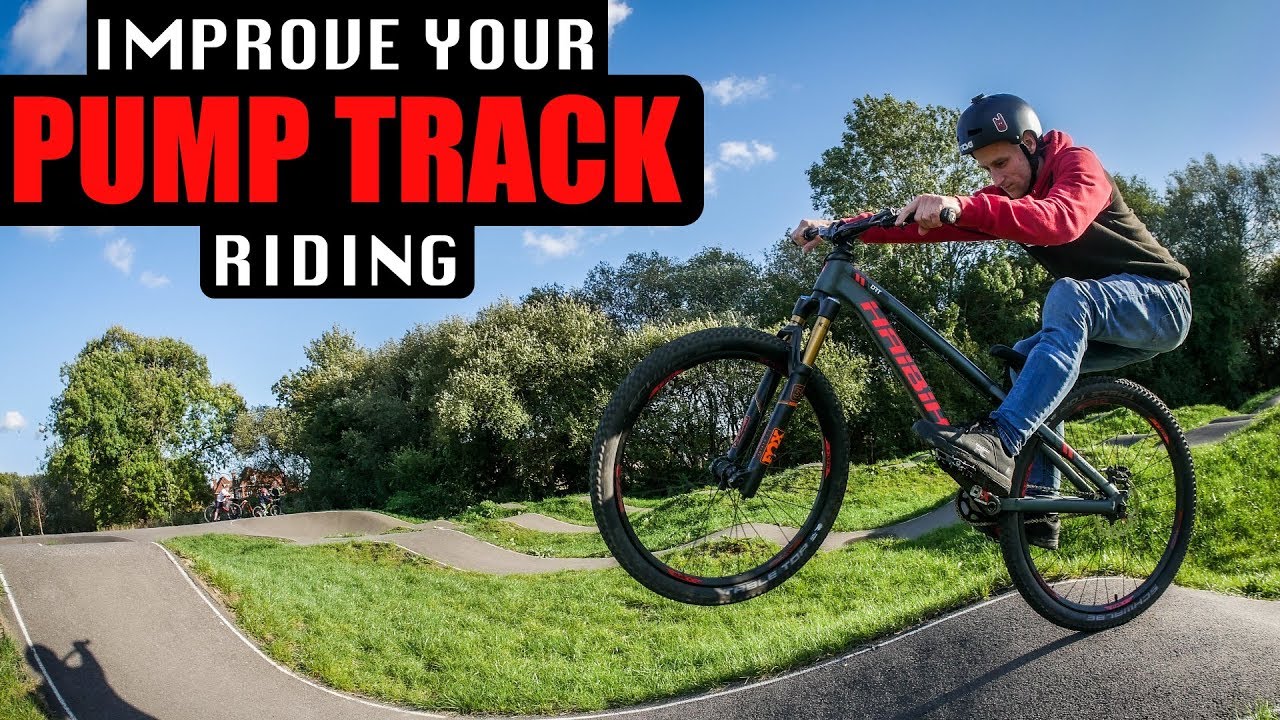 IMPROVE YOUR PUMP TRACK RIDING!! - YouTube