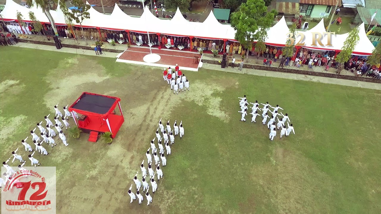 Detik-Detik Pengibaran Bendera Merah Putih di Lapangan gaspa palopo 17 ...