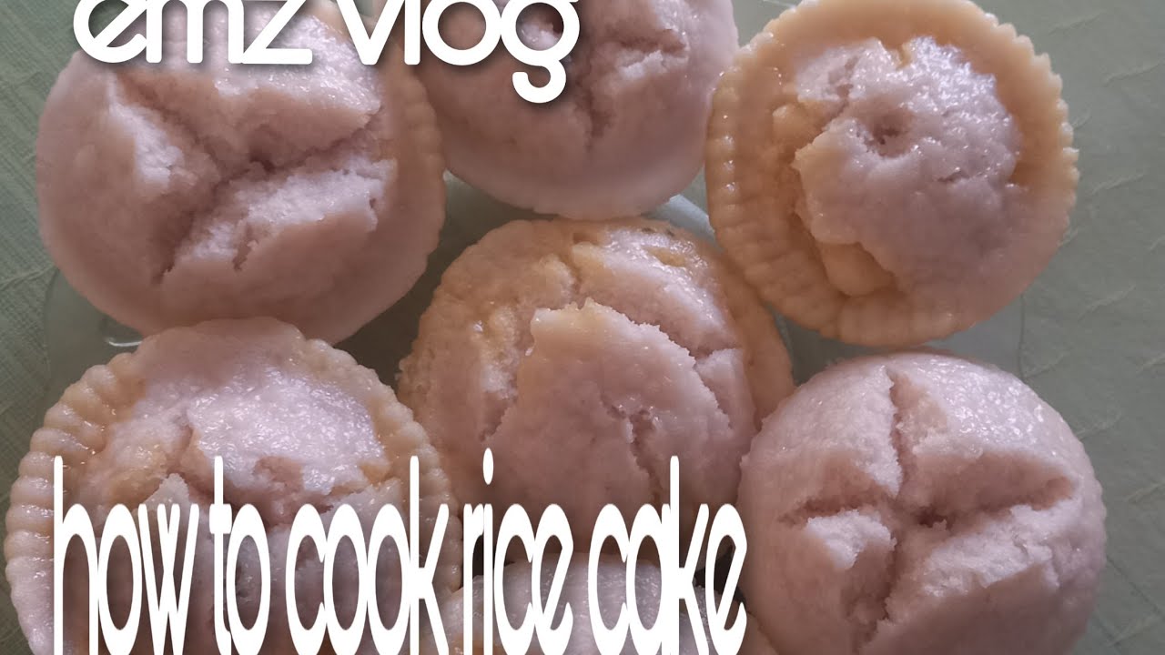 How to cook rice cake /puto bigas/by emz vlog - YouTube