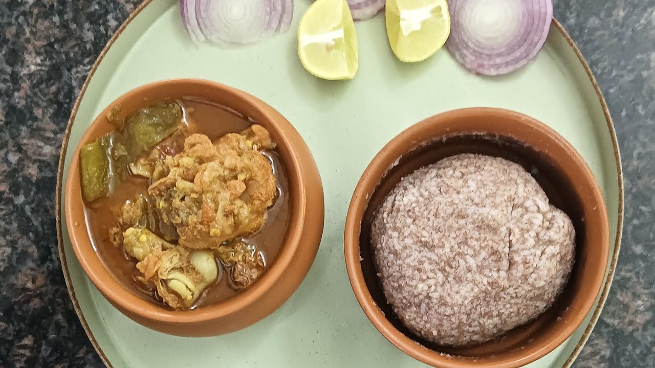 Chicken 🐓 curry and Ragi mudha// Must Try Recipe!!!🤤🤤 - YouTube