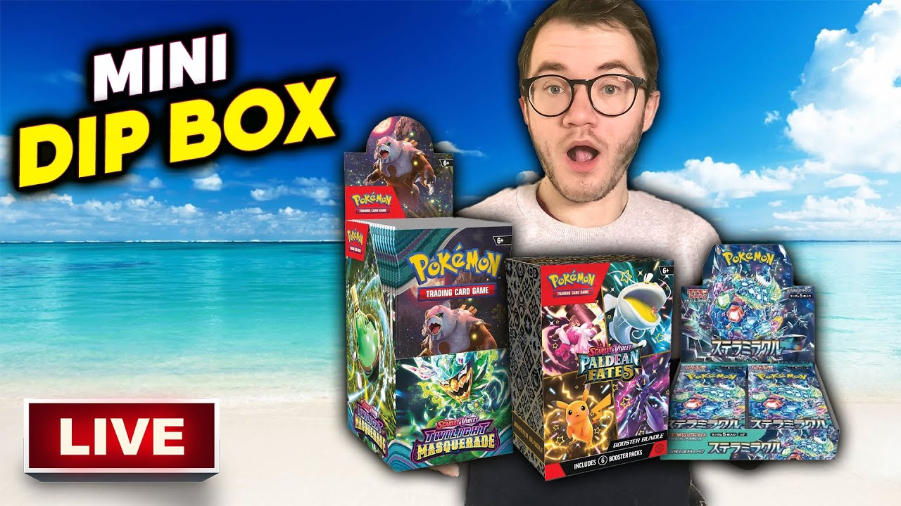 Pokemon Dip Box! BIG PRIZES! Pokemon Singles and Sealed Product! - YouTube