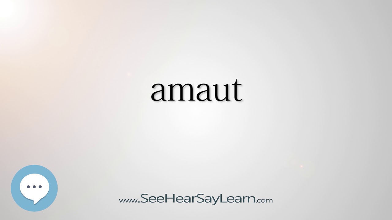 amaut (Every English Word Pronounced) 📕🔊🗣️😎 - YouTube