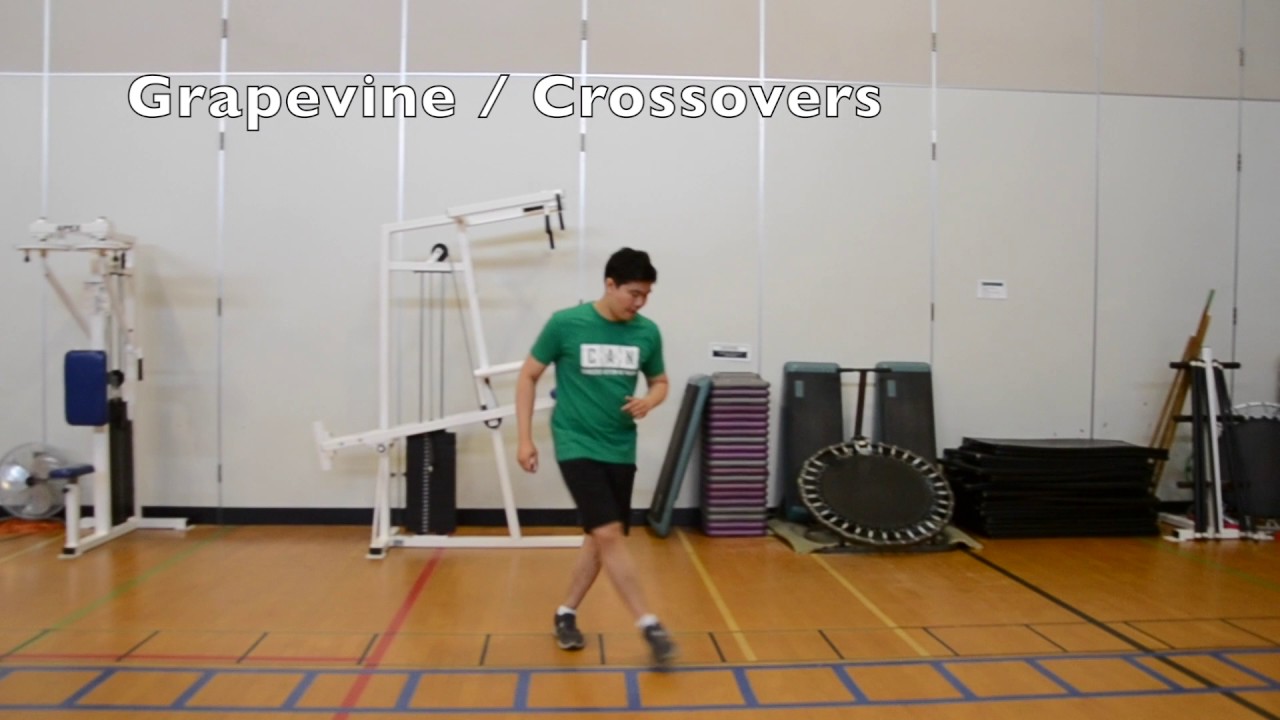 Fit Video Model: Grapevine/Crossover - YouTube