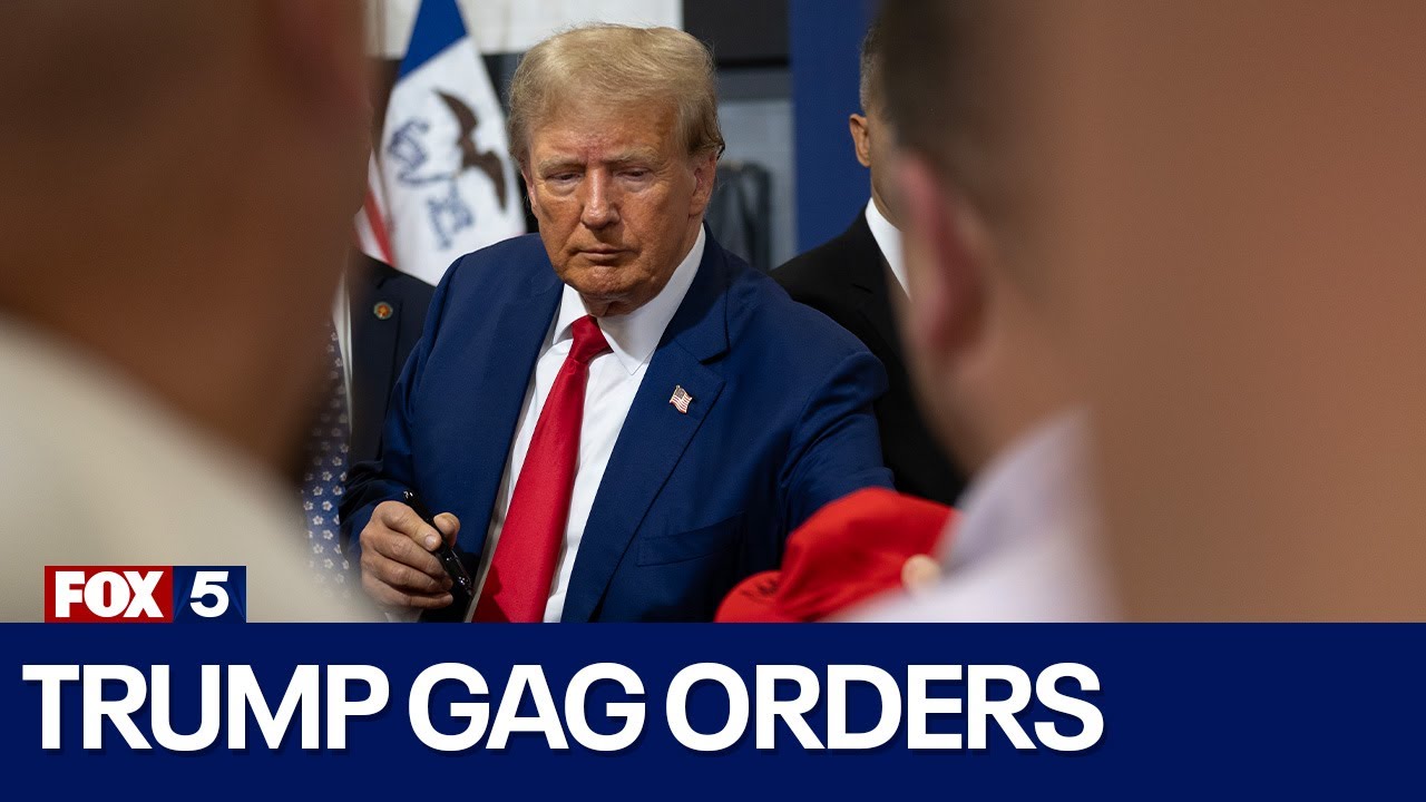 Appeals court to hear arguments on Trump gag orders - YouTube