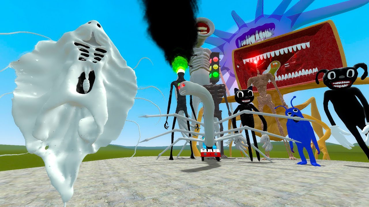 STRANGE NEW LIFE FORM vs TREVOR HENDERSON CREATURES !! - Garry's Mod ...