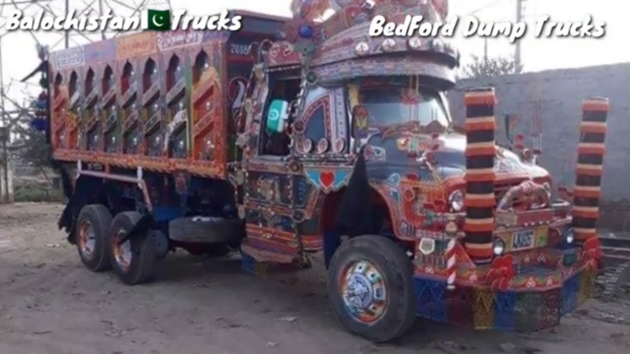 BedFord Rocket Dump Trucks|Beautiful Pakistani Truck Art|Traditional ...