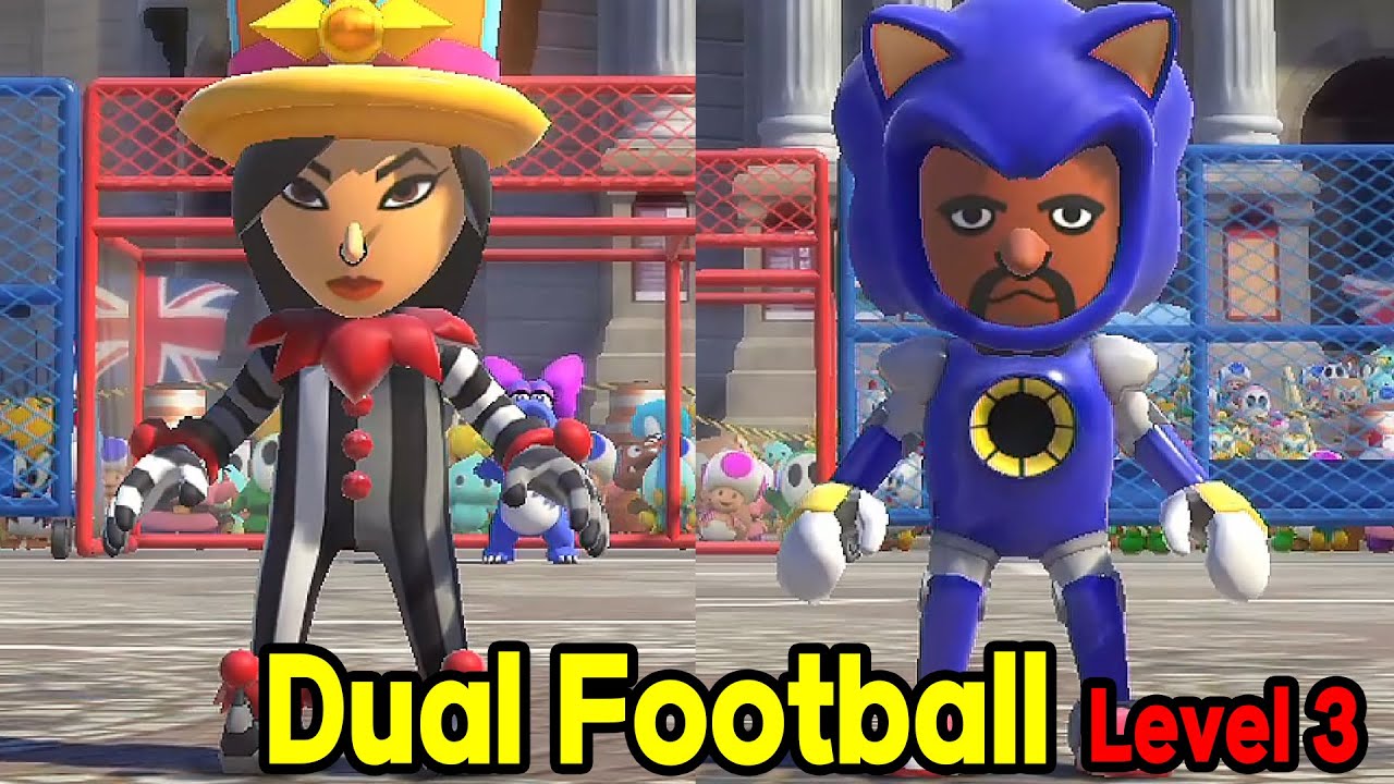 Mario & Sonic At The Rio 2016 Olympic Games Duel Football Competitors ...