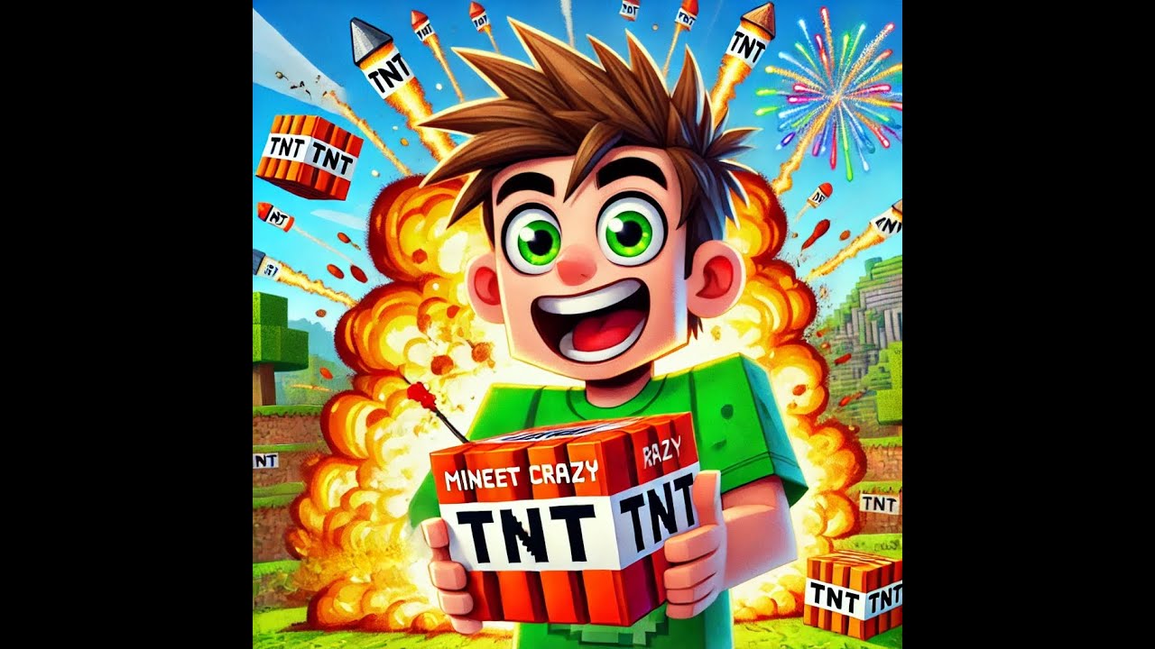 Joey Explores Minecraft Crazy TNT! | Epic Explosions in Minecraft - YouTube