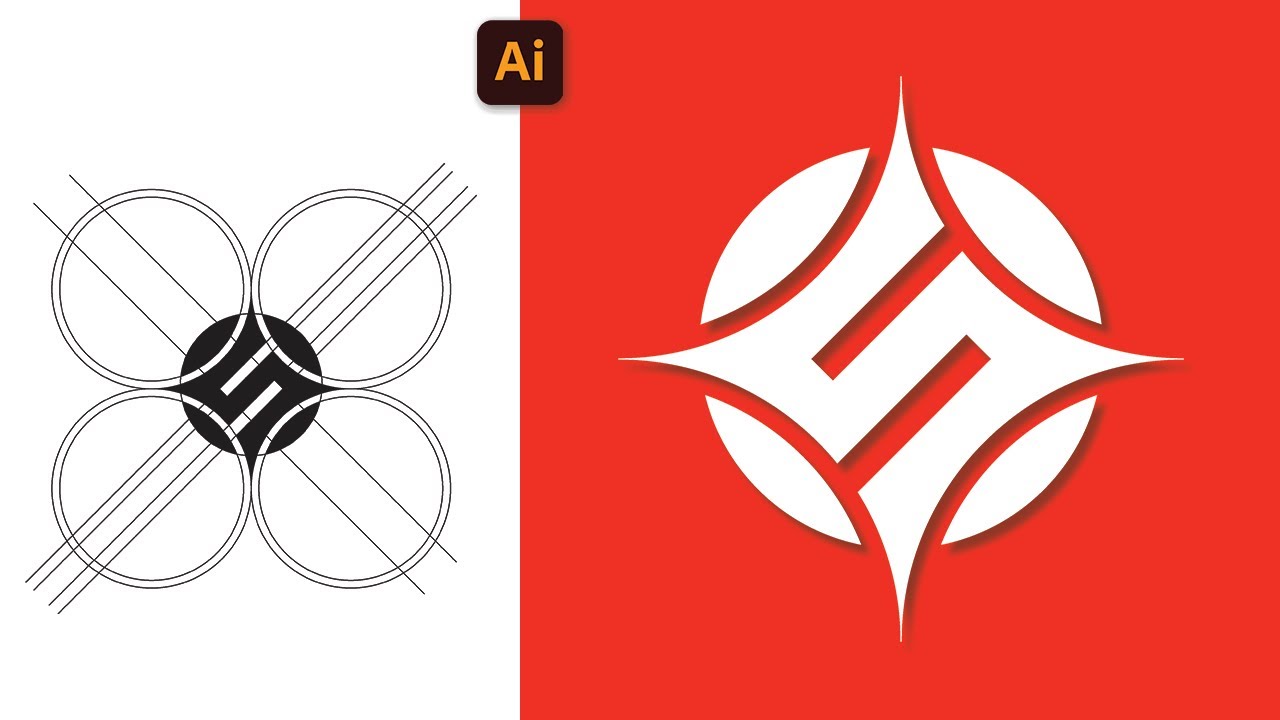 Professional Logo Design Tutorial | Adobe Illustrator Tutorials Luxury ...