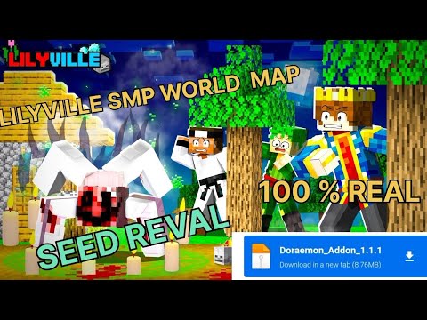 LILYVILLE SMP MAP DOWNLOAD MCPE MAD WITCH ATTACKED GAMERFLEET - YouTube