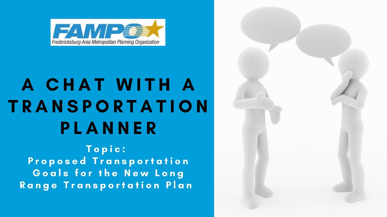 A Chat with a Planner about Transportation Goals - YouTube