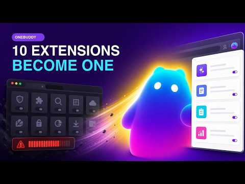 ⁠OneBuddy: 20+ Chrome Tools in One Extension (Productivity, Privacy & More)