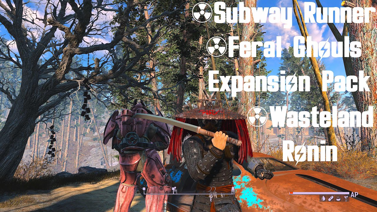 Ronin Build (FO4 Mods) Subway Runner, FEGP - YouTube