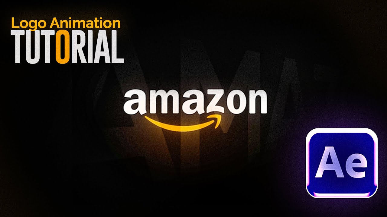 After Effects Tutorial | "AMAZON" Logo Animation | Basic to Advance ...
