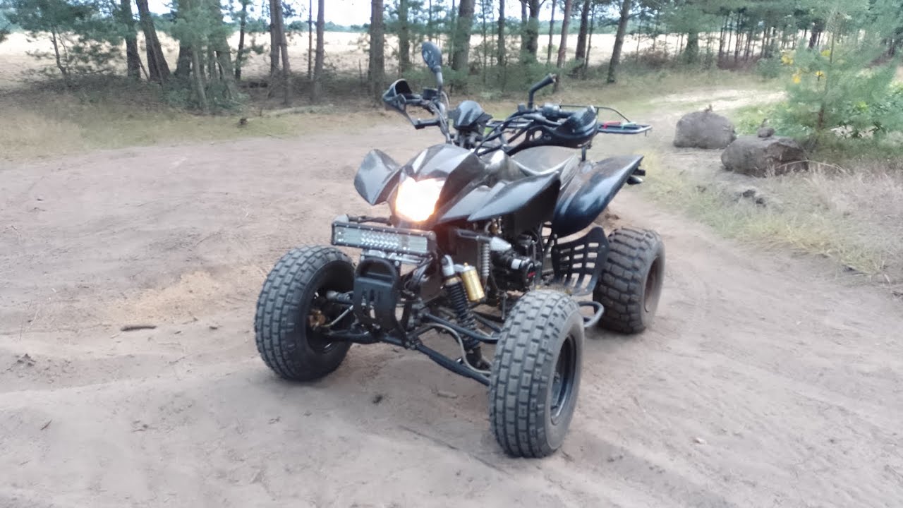 Bashan 250 Smyków żwirownia - YouTube