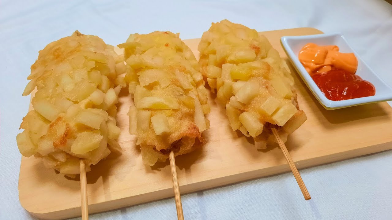 KENTANG SOSIS DAN MOZZARELLA LEBIH ENAK DIBIKIN CEMILAN INI - YouTube