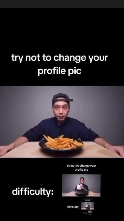 Try not to change your pfp challenge. Difficulty: impossible - YouTube