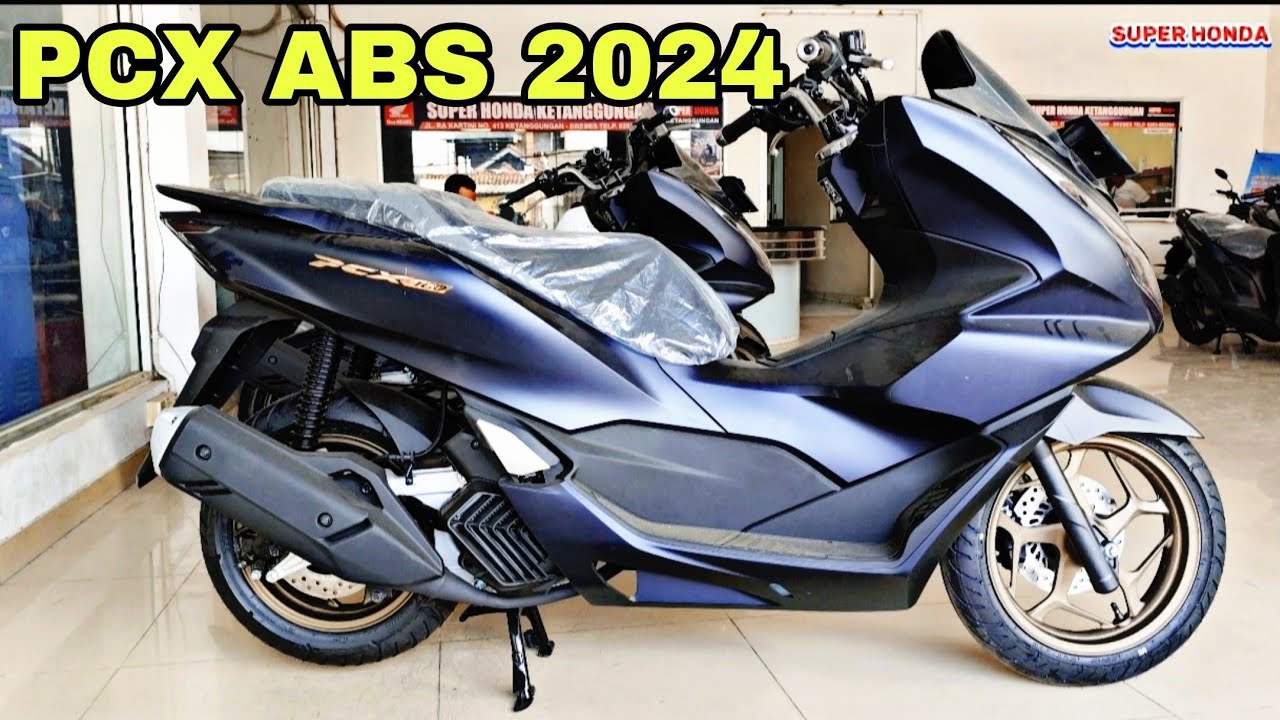 PCX ABS 2024 TERBARU WARNA MATTE BLUE TAMPIL ELEGAN DAN MEWAH 🔥 - YouTube